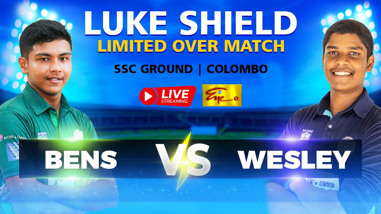 LUKE SHIELD Limited Overs Match - BENS VS WESLEY- 2023 - YouTube