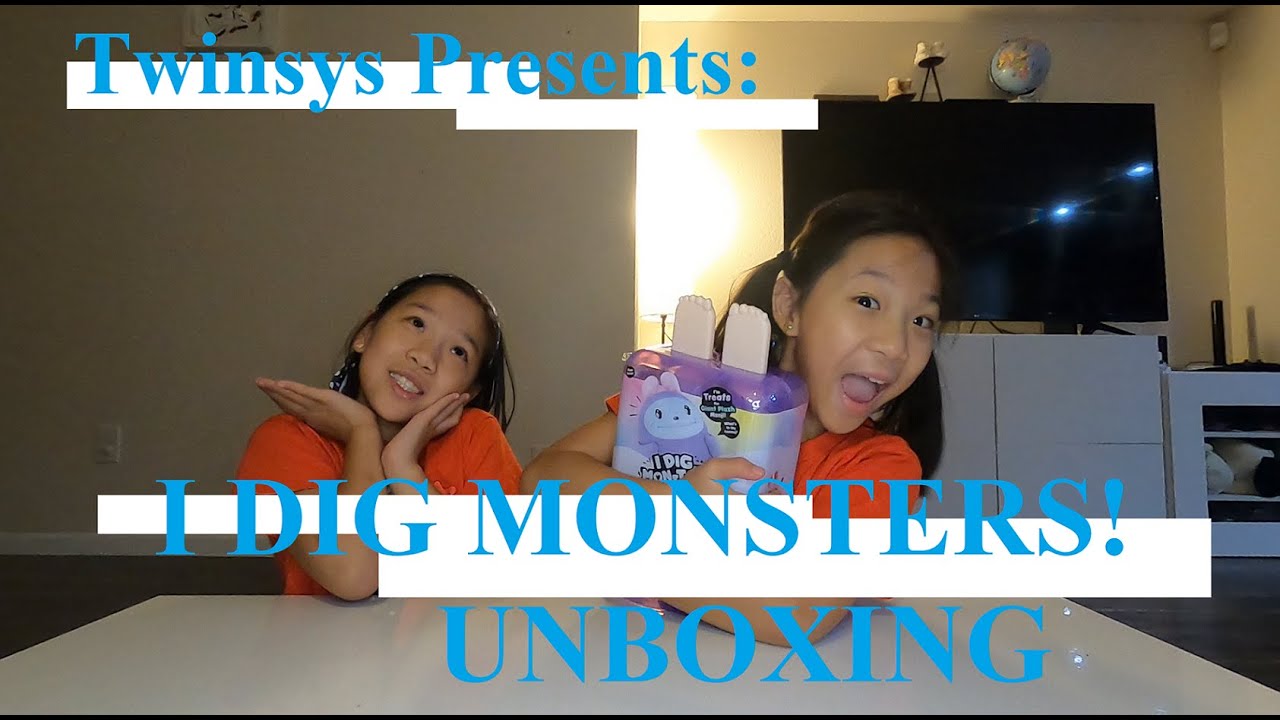 Twinsys Presents | I Dig Monsters | Unboxing - YouTube
