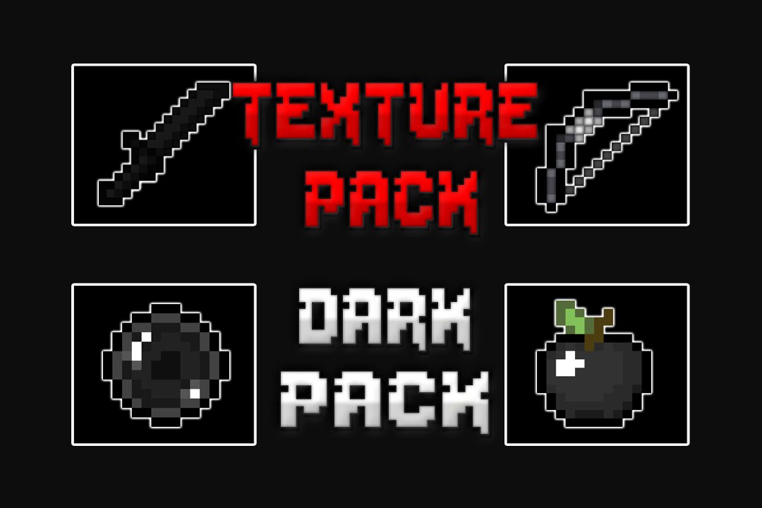 MINECRAFT PVP TEXTURE PACK | DARK PACK | MAX FPS | LOW FIRE | FREE ...