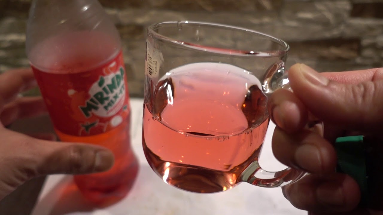 Miranda Mix IT Strawberry and Lychee Flavour Soda Drink - YouTube