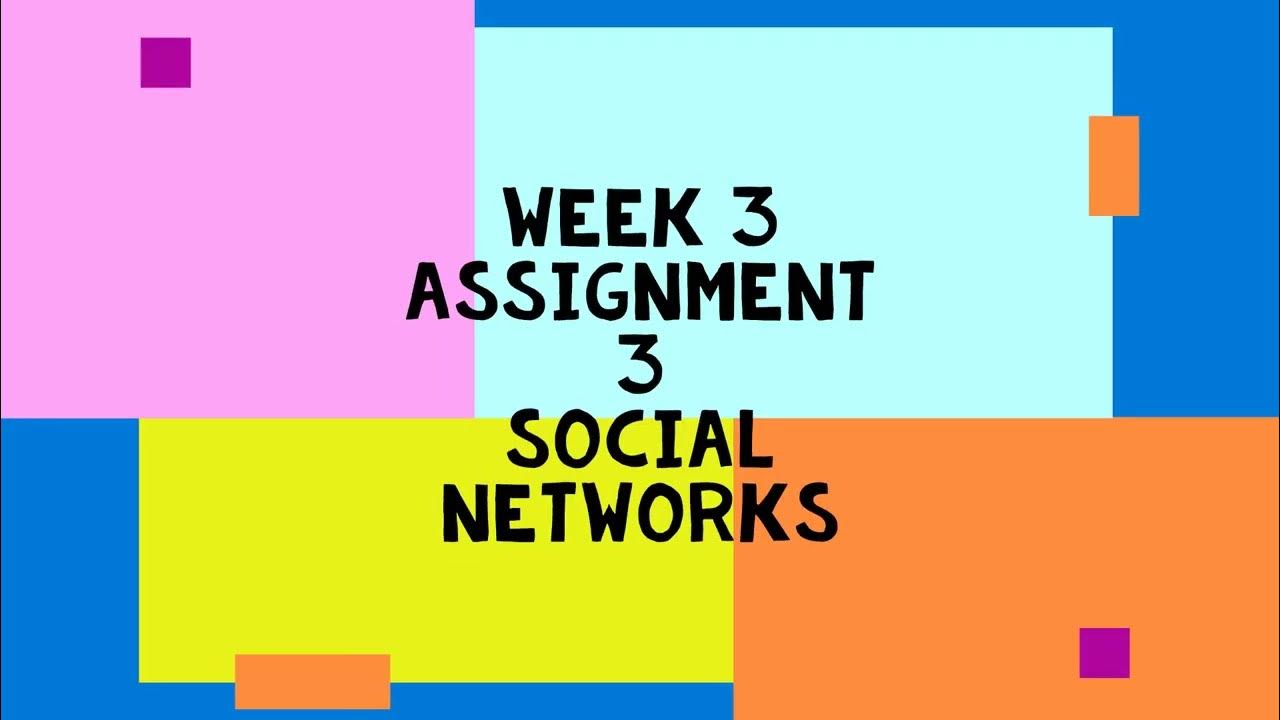 Social Networks | NPTEL | Week 3 | assignment solution 3 | 2023 - YouTube