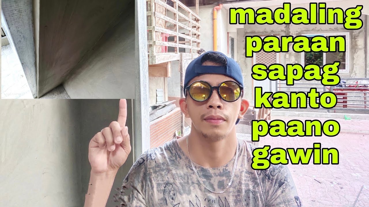 PAANO MAG KANTO NG MABILISAN GAMIT ANG YERO AT ALUMINOM BAR | PALITADA ...