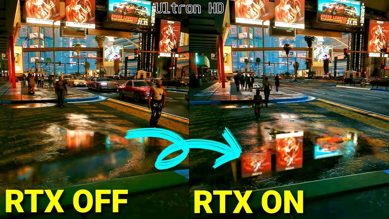 Cyberpunk 2077 | Raytracing ON vs Raytracing OFF | Graphics Comparison ...