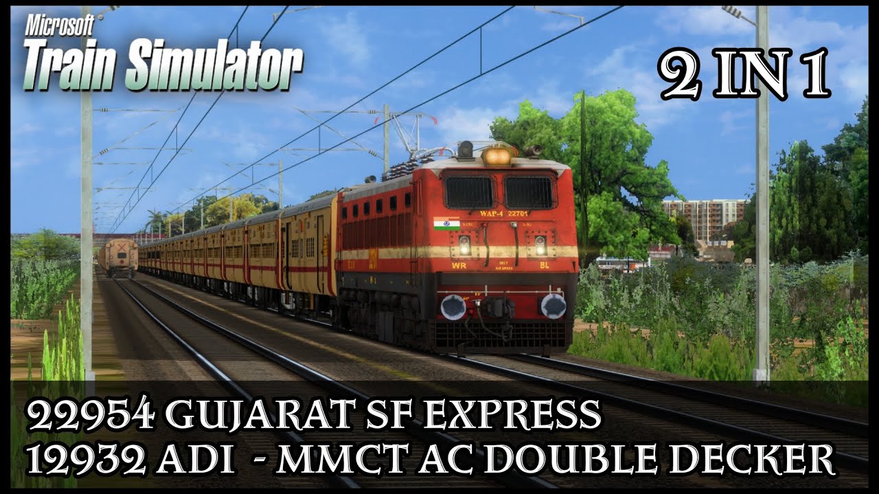 #2 in 1 | 19309 Shanti Express Xing #12932 & #22954 | Khandesh Route ...