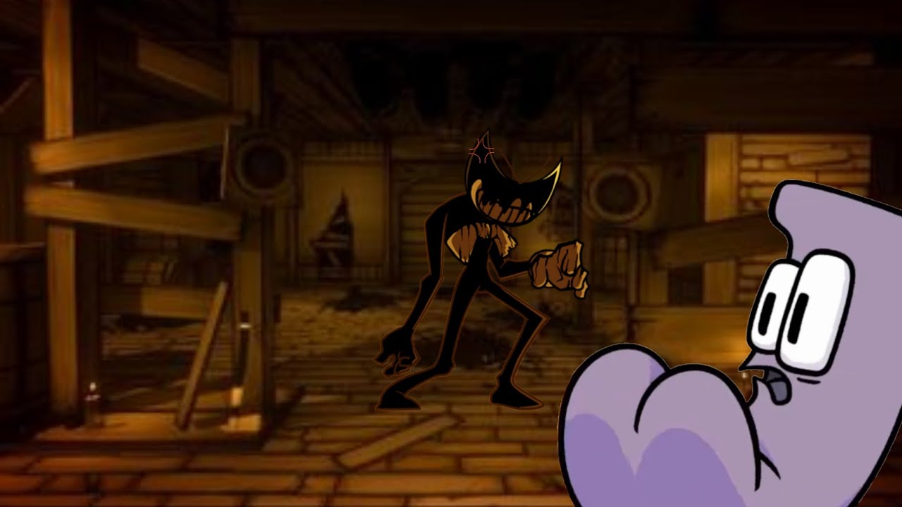 Ink Bendy Pissed Letter J Off To Open The Dang It Door Open!!! - YouTube