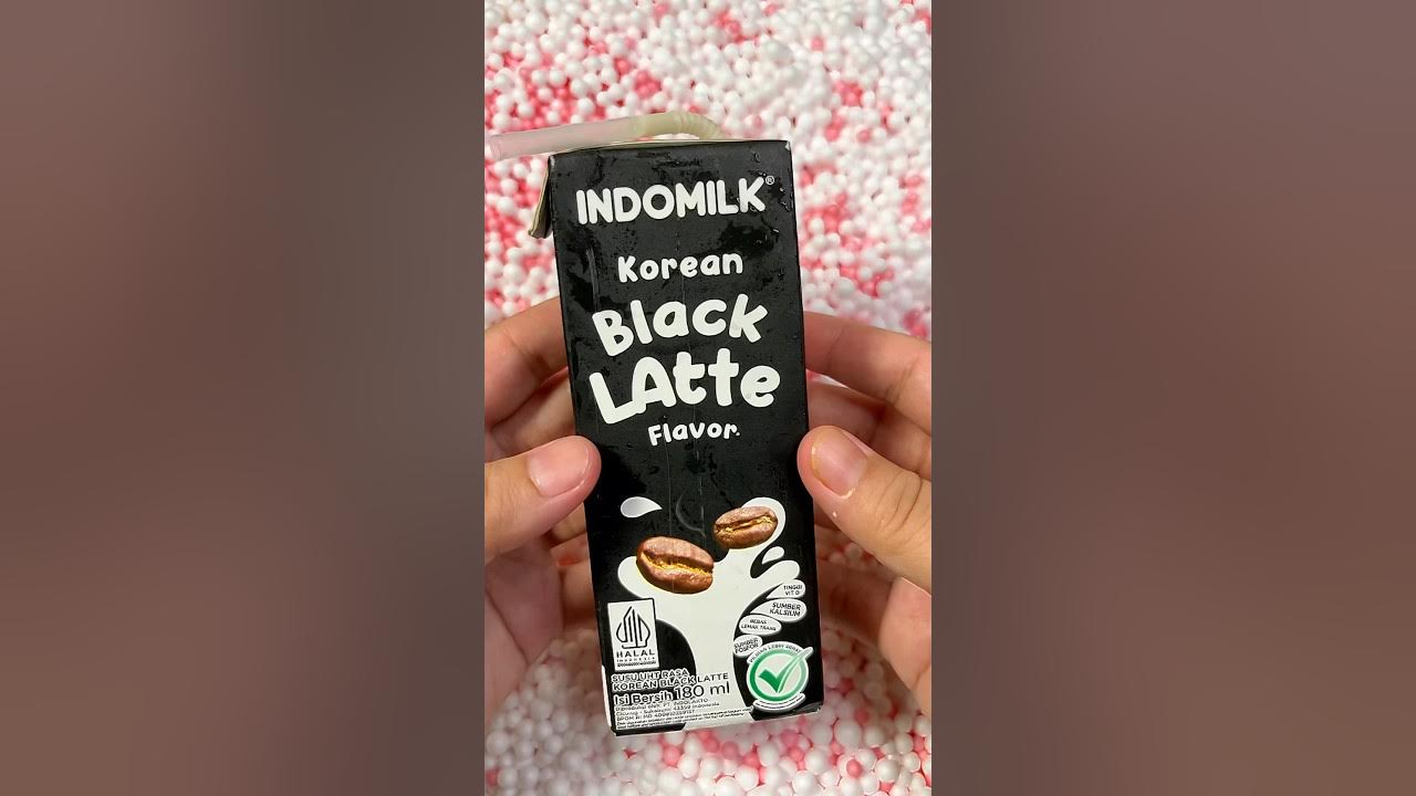 Mencari dan menemukan jajanan indomilk korean black latte di dalam kardus ||#berburujajan #susu ...