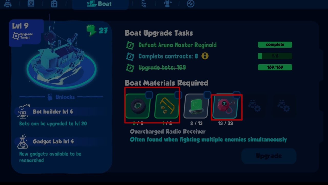 BOTWORLD ADVENTURE gameplay - spot for boat materials (lvl9) / AI Exp ...