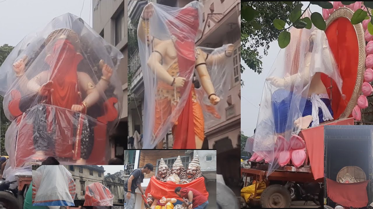 biggest Ganpati aagman bhagal char rasta Surat - YouTube