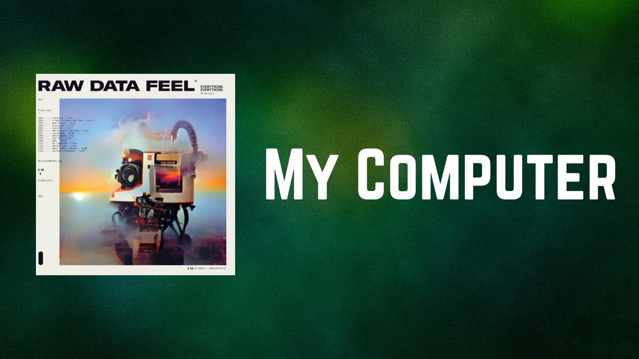 Everything Everything - My Computer (Lyrics) - YouTube