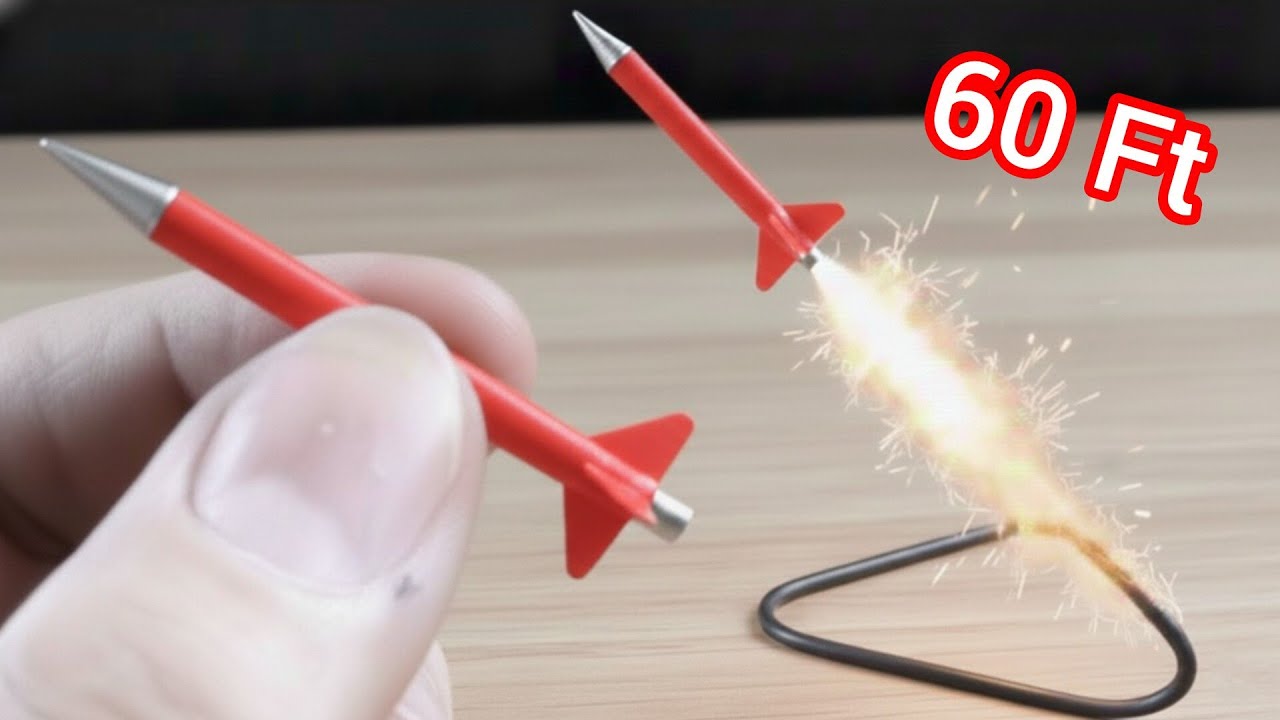 Short range missile | Training to build a match rocket with a range of ...