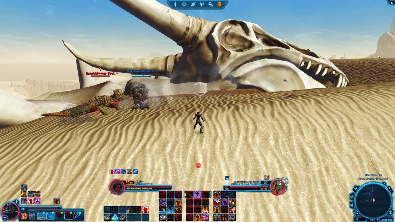 SWTOR - Creature Companion - Nathema Voreclaw - YouTube