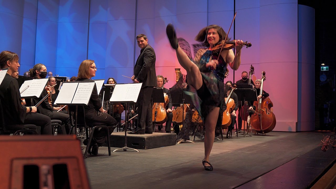 Farewell to Erin for Violin + Orchestra with Audience Improv - YouTube