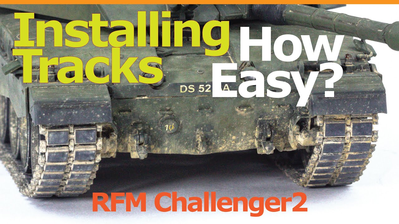 How Easy Installing RFM Challenger 2 Tracks? - YouTube