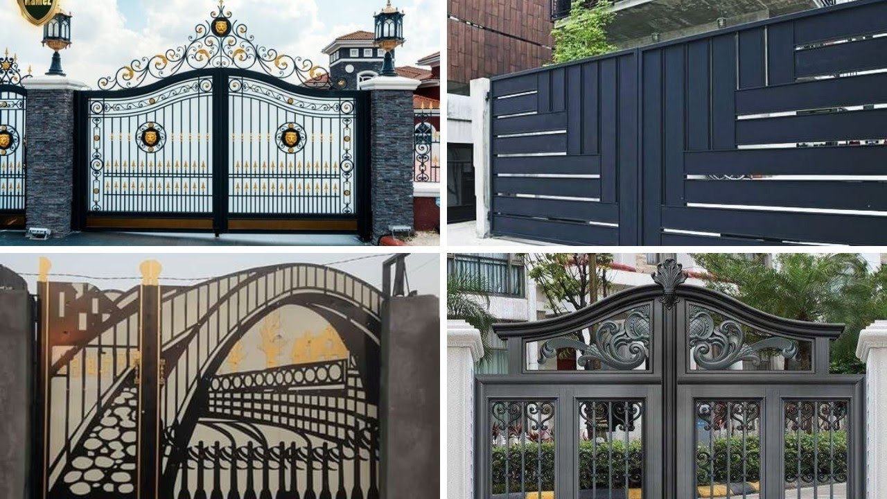 Top 60 Modern Gate Design Ideas 2023 || Main Steel Gate For Home Garden ...