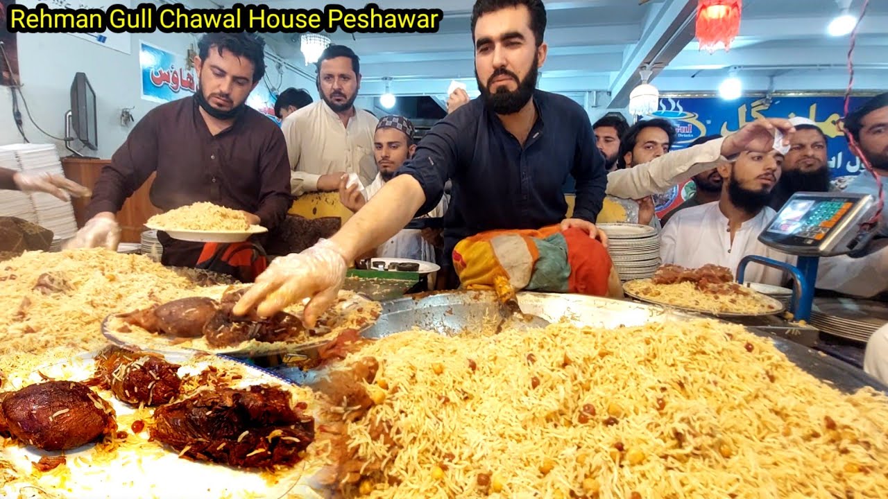 Tender And Juicy Meat | Channa Mewa Pulao | Rehman Gul Chawal House ...