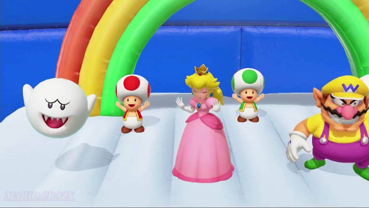 Super Mario Party - RanDom All Minigames #1 MARIO CRAZY - YouTube