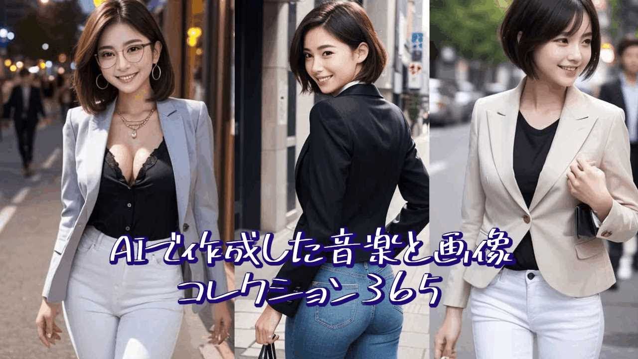 【AI generated art of women】AIで作成した音楽と画像コレクション365 - YouTube
