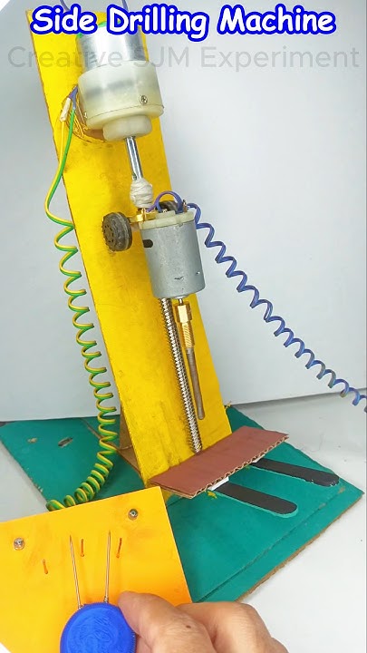 Side Drilling Machine • Dc Motor | #dcmotor #tech #youtubeshorts #motor ...