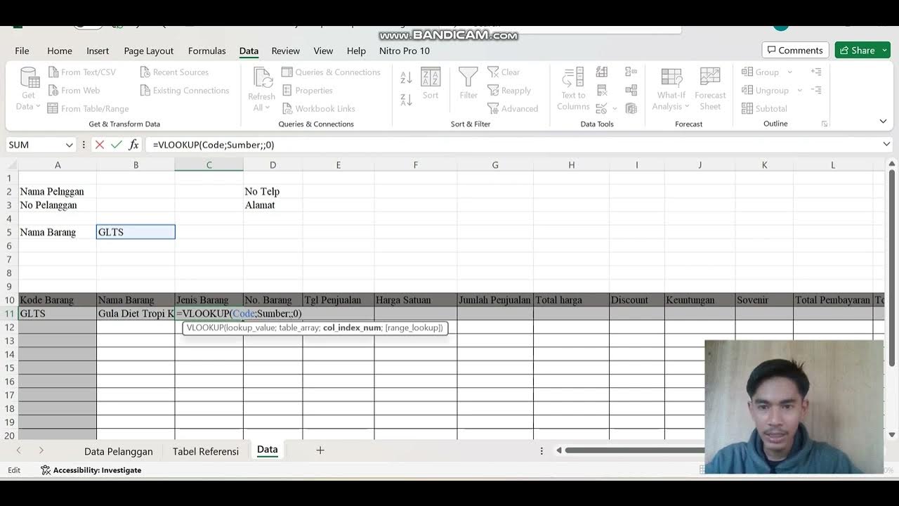 Cara Mengisi Data Mengguanakan Data Validation | Part 2 - YouTube