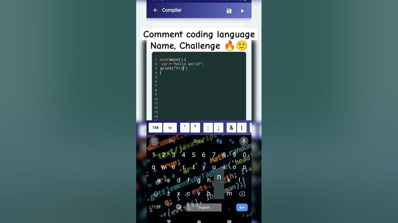 Guess Coding Language Name 🤫🤔 Coding Softwareengineer Programming Computerscience Coder