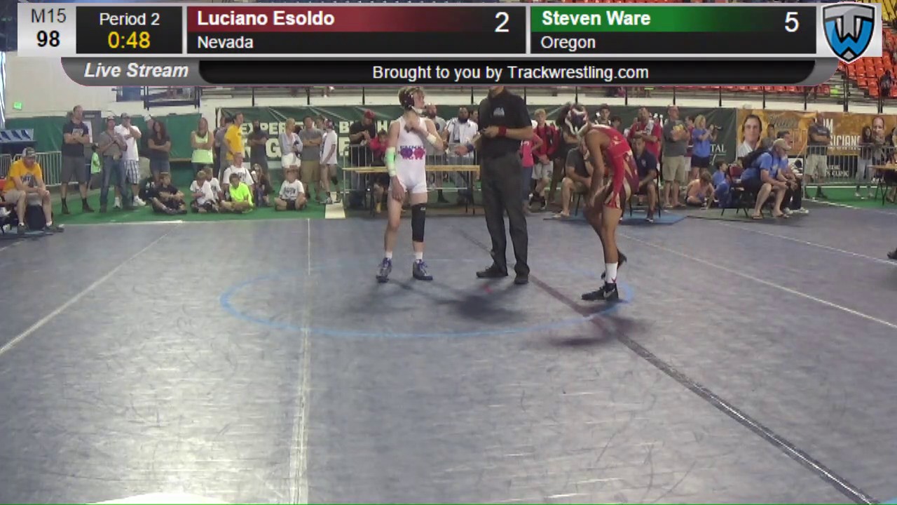 792 Schoolboy 98 Luciano Esoldo Nevada vs Steven Ware Oregon 8429800104 ...