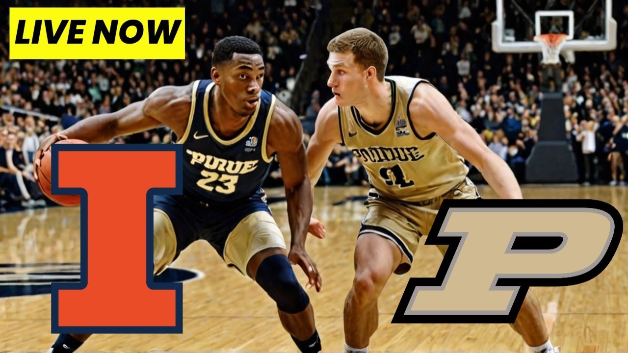 University of Illinois vs Purdue University Live Now | NCCA Men's ...