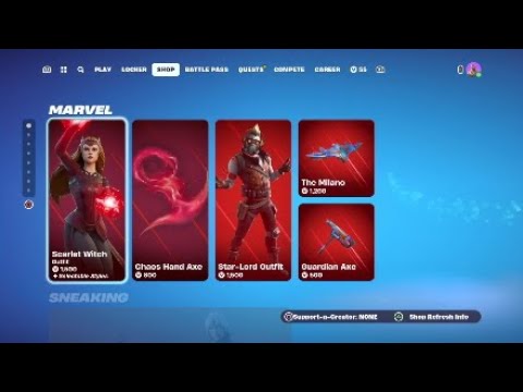 New Fortnite shop 28th January, Return Skin Marvel, Monks Skin ...