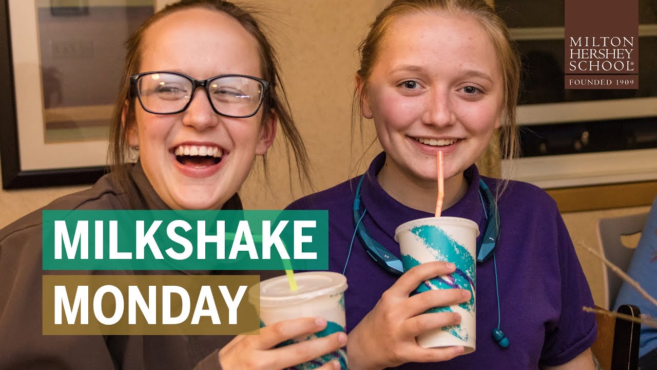 Milkshake Monday at Student Home Ridgeview—Milton Hershey School - YouTube
