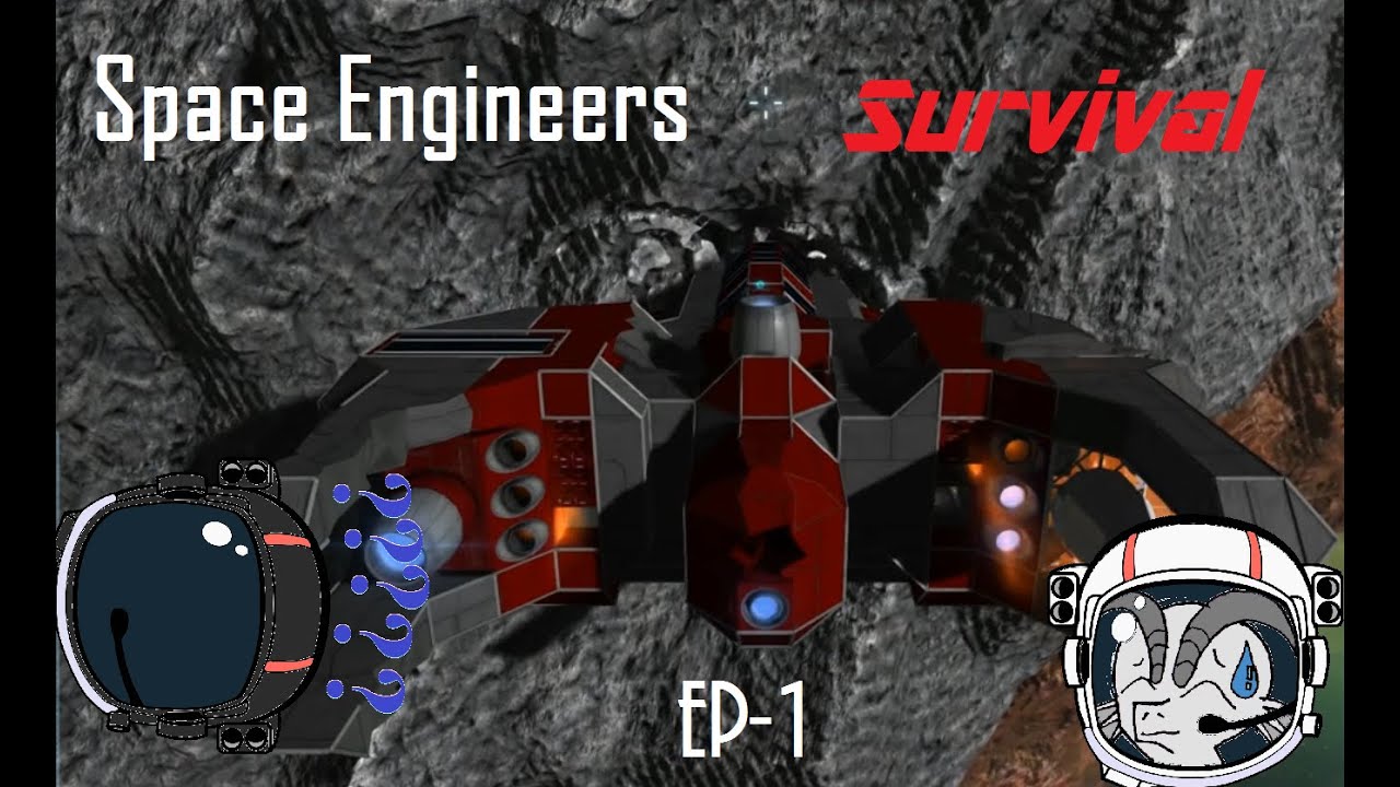 Space Engineers survival ep-1 stranded with trouble - YouTube