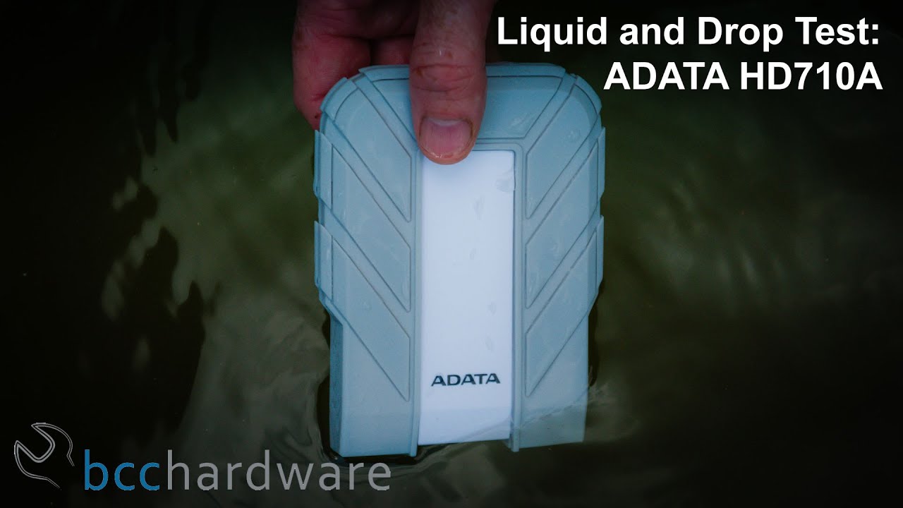 ADATA HD710A Shockproof & Waterproof USB 3.0 HDD - YouTube