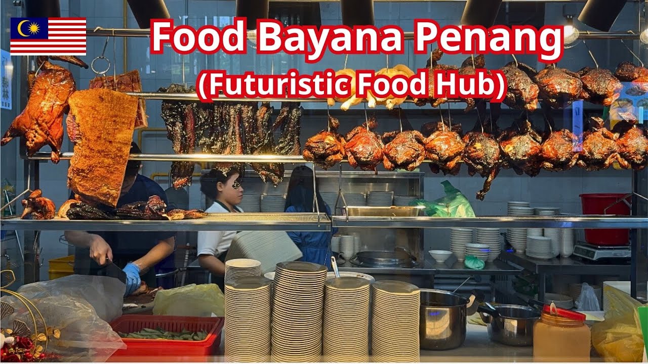 Food Bayana: Penang’s Futuristic Food Hub with Robotic Service #food # ...