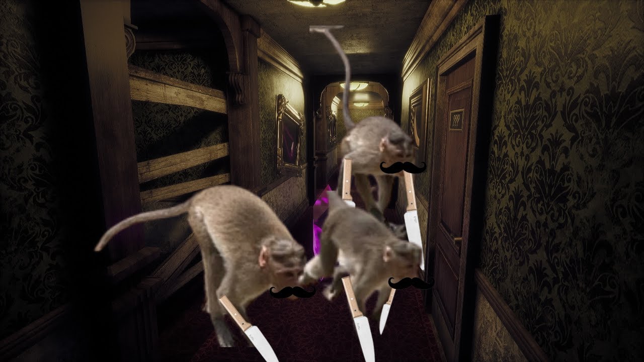 Getting chased by Italian monkeys with knife hands - YouTube