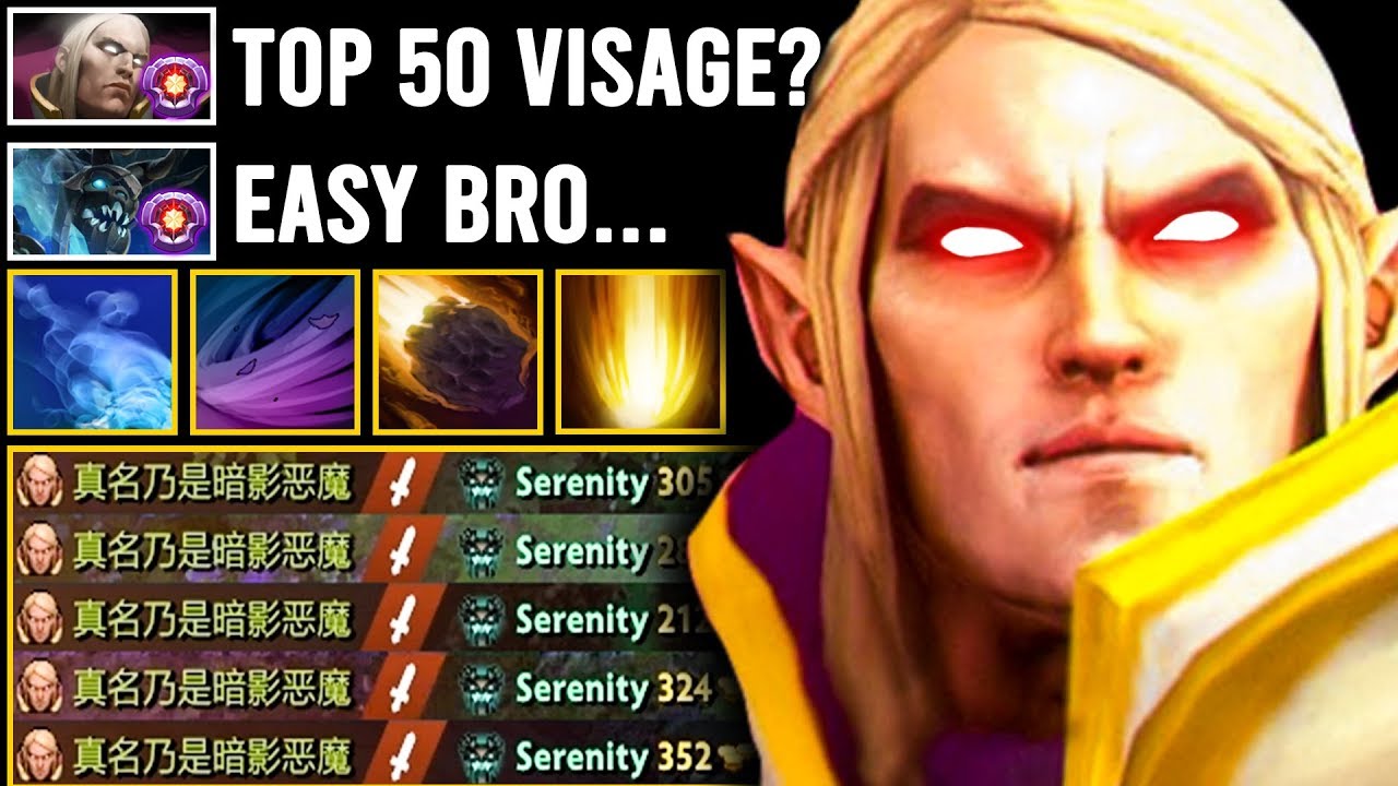 Epic Master Tier Invoker vs Master Tier Visage Mid INCREDIBLE Gameplay ...