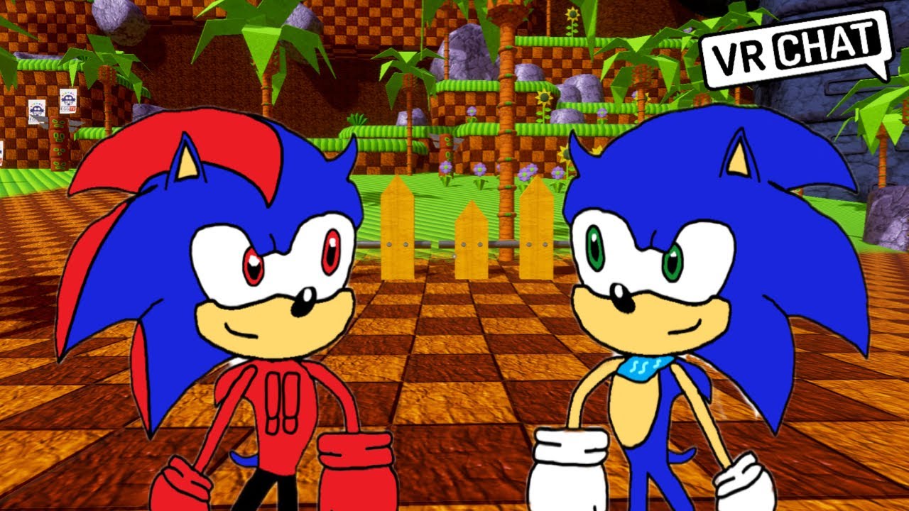 SONIC & TAILS MEET ALEX THE HEDGEHOG (VRChat) - YouTube