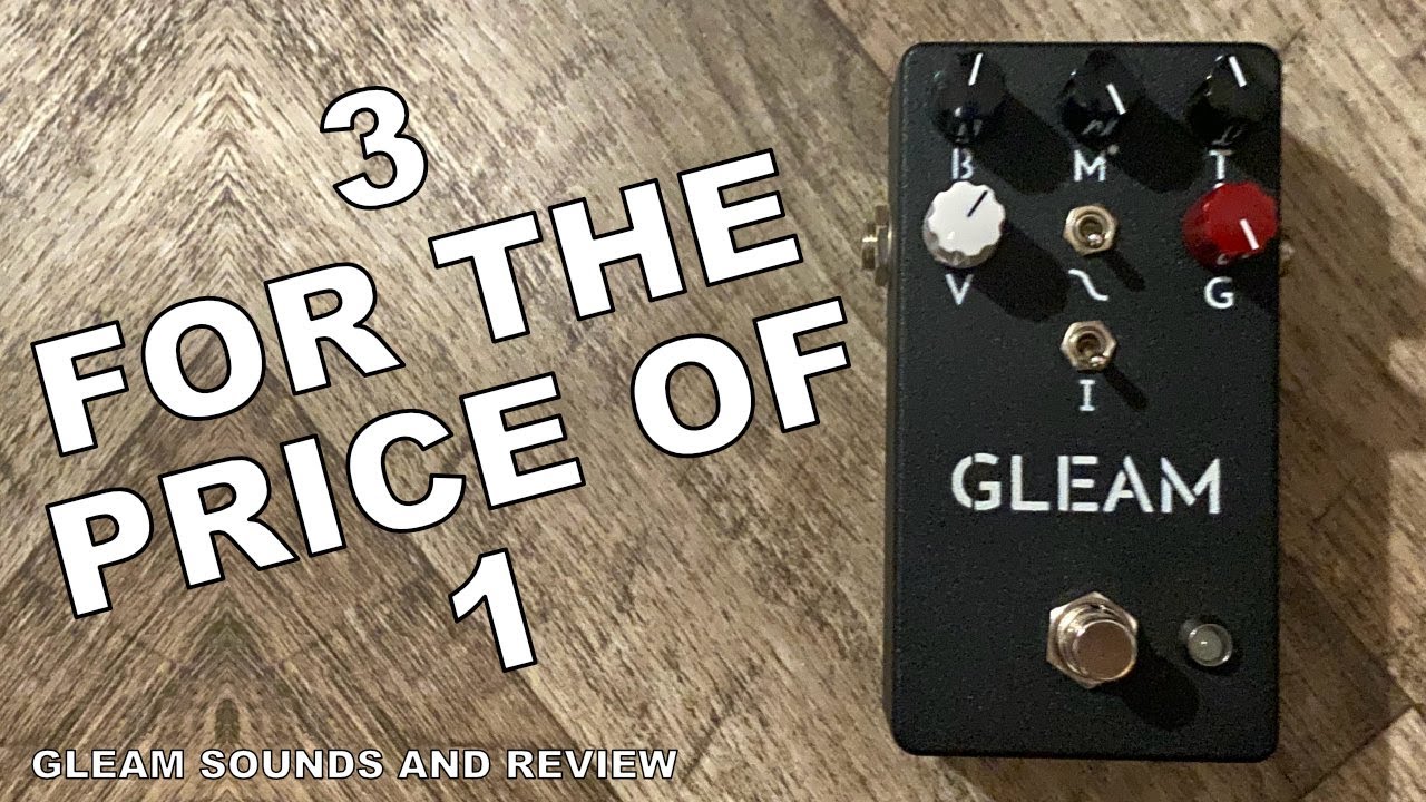 Bispell Audio "Gleam" Pedal Sound Samples - 3 for the price of 1! - YouTube