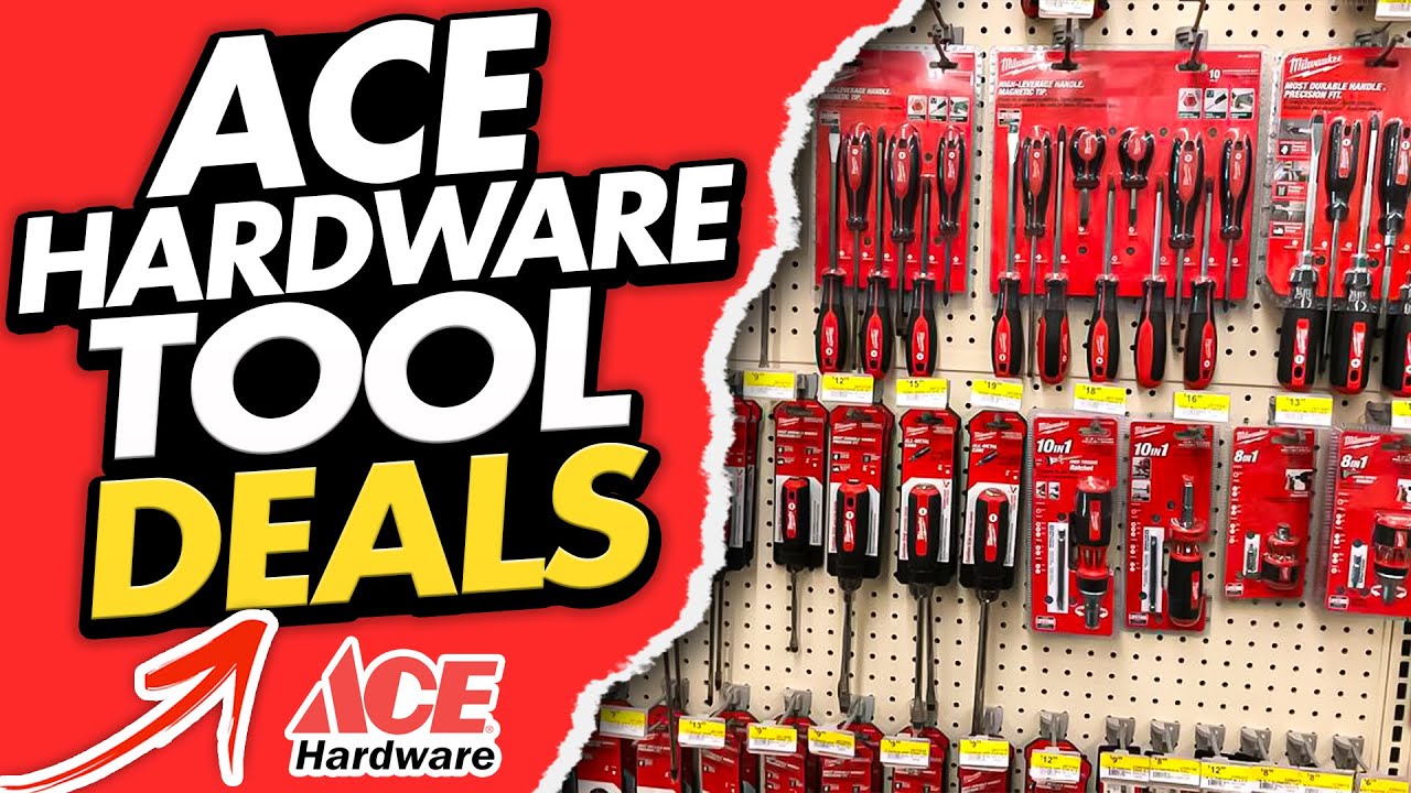 AMAZING Deals This Month At Ace Hardware! - YouTube