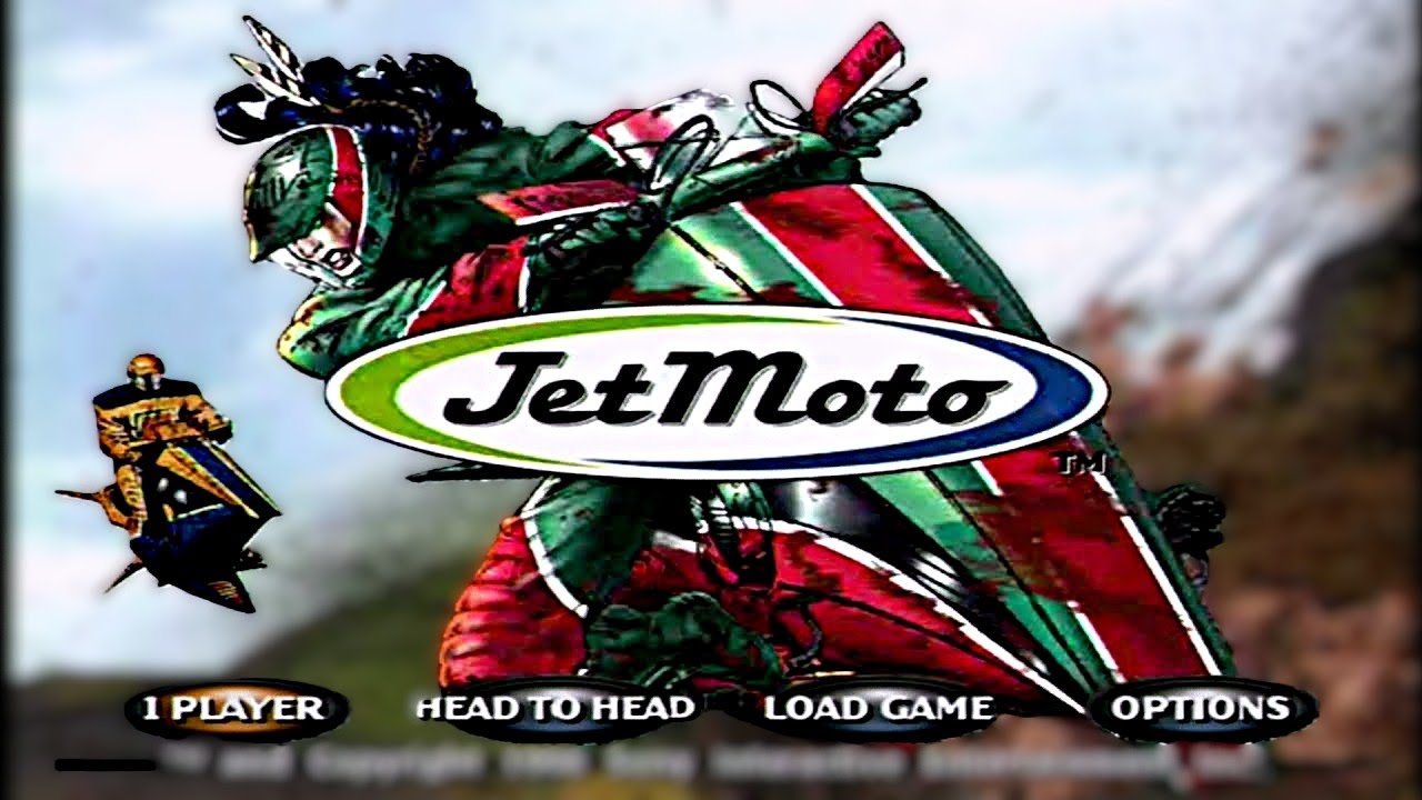 Jet Moto (PS1) 1080p 60FPS - YouTube