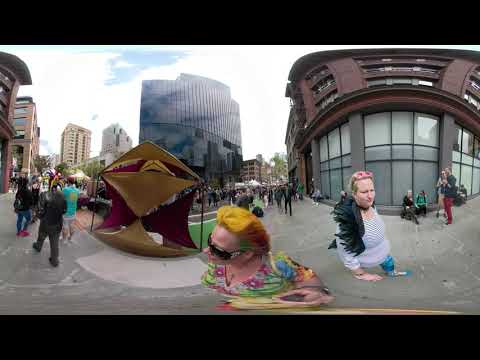 How Weird Street Faire 2019 Artist's Alley ~ San Francisco in 360 VR ...