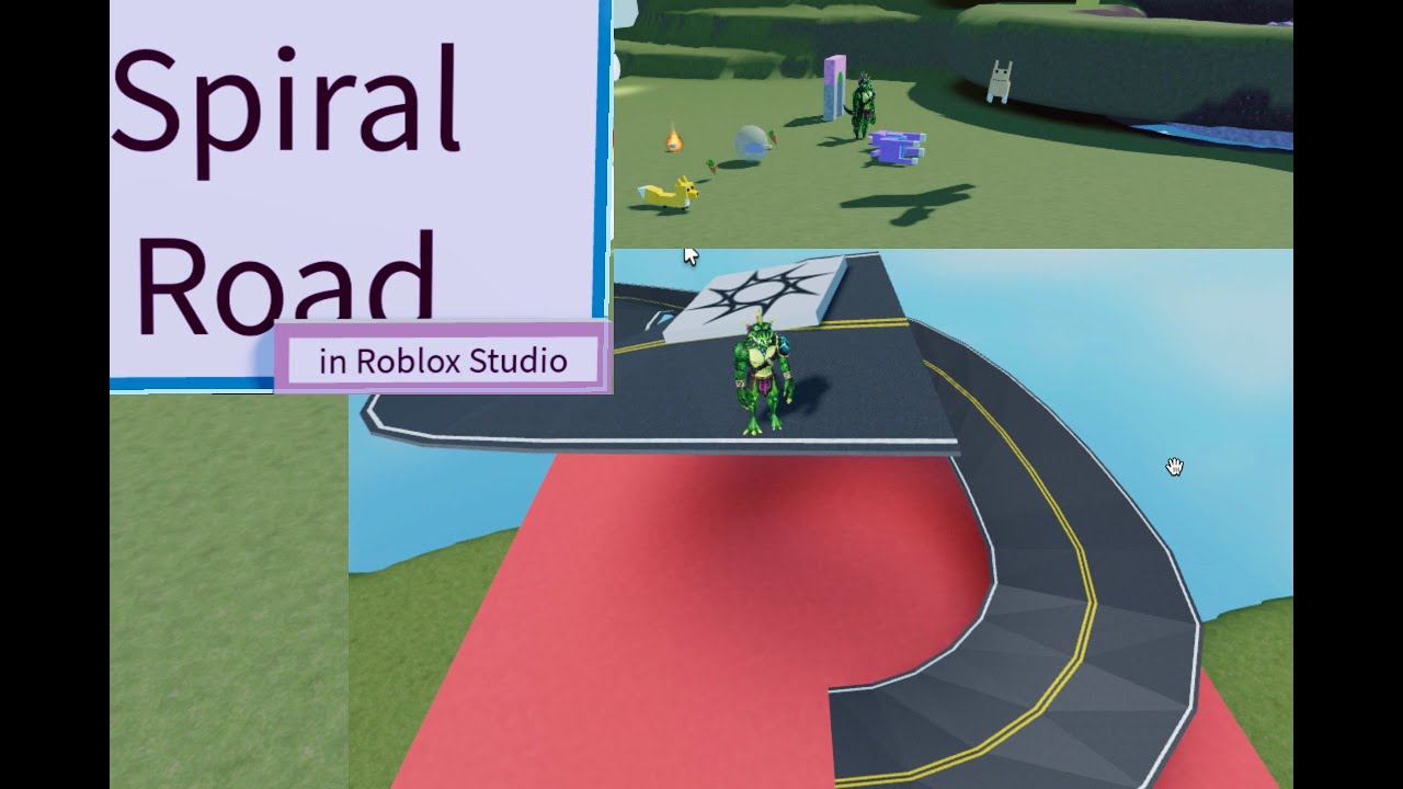 build 004 - Spiral Road [in Roblox Studio] - YouTube