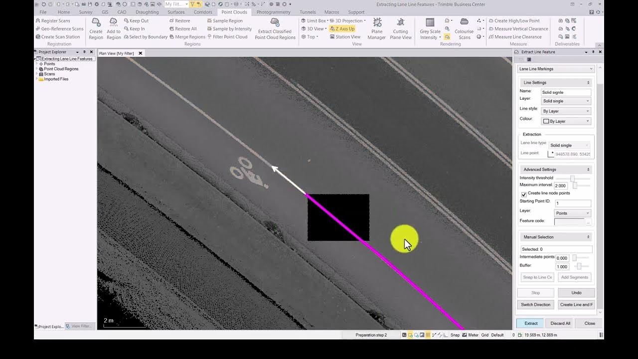 TBC 5.70 Linear Feature Extraction Enhancements - YouTube
