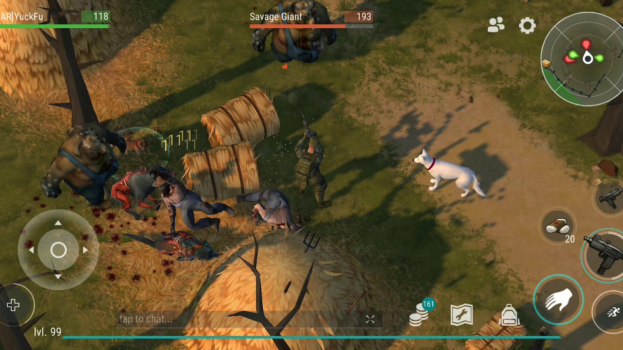 LDOE clearing farm with full stability build uzi - YouTube