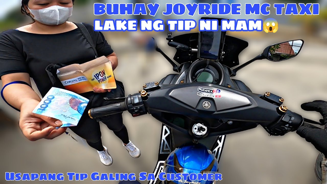 JOYRIDE BUHAY MC TAXI RIDER | LET'S TALK ABOUT COMMISSION AND TIP KAY ...