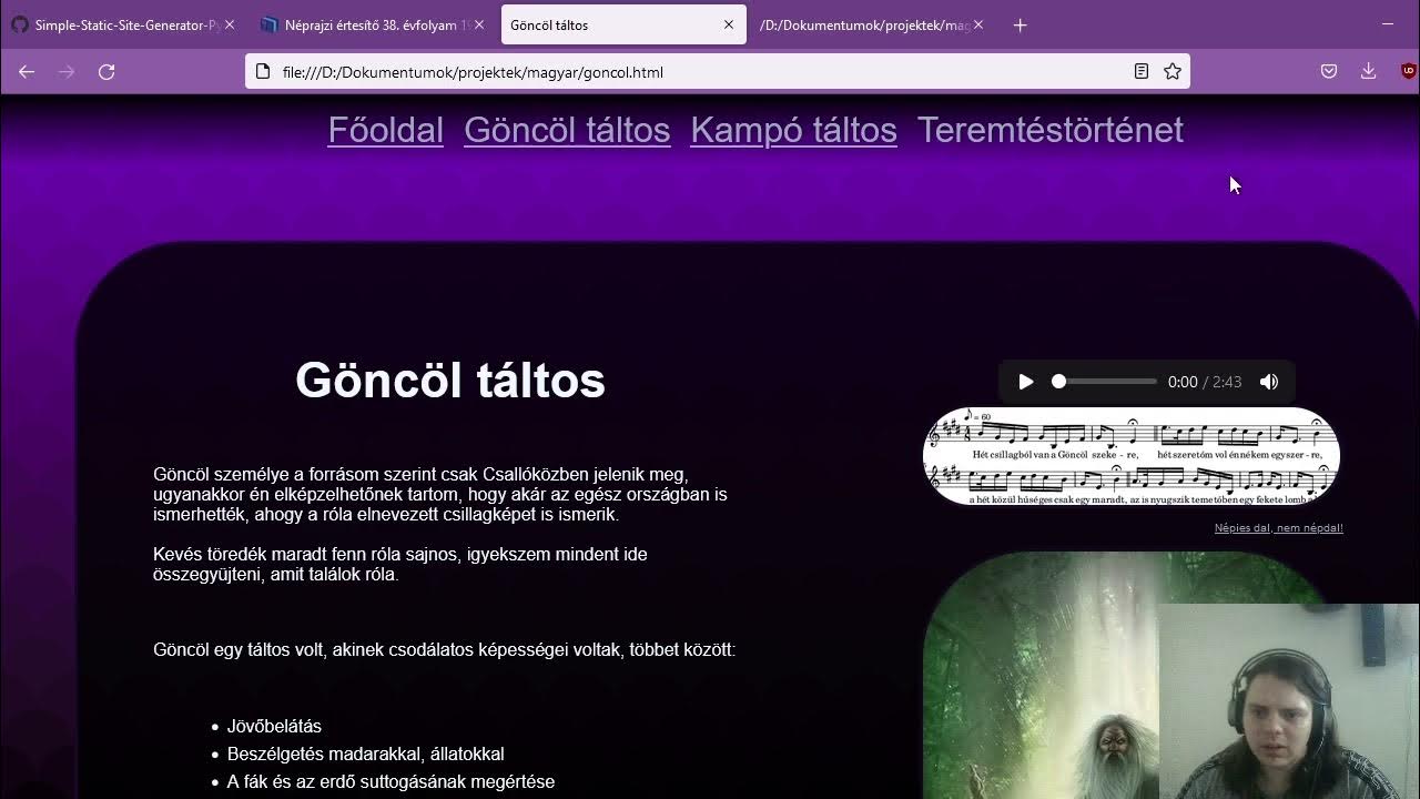 Simple Static Website Generator In Python made by me. - YouTube