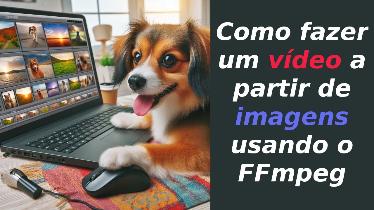 Como fazer um vídeo a partir de imagens usando o ffmpeg - YouTube