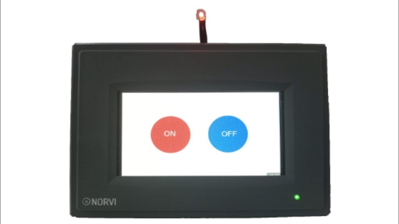 Watch out how to Control an LED via HMI with SquareLine Studio - YouTube