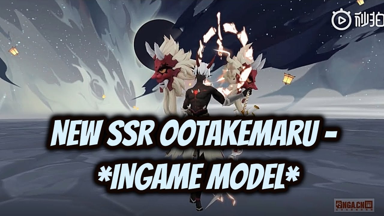 [ONMYOJI] New SSR Ootakemaru - *INGAME MODEL* - YouTube