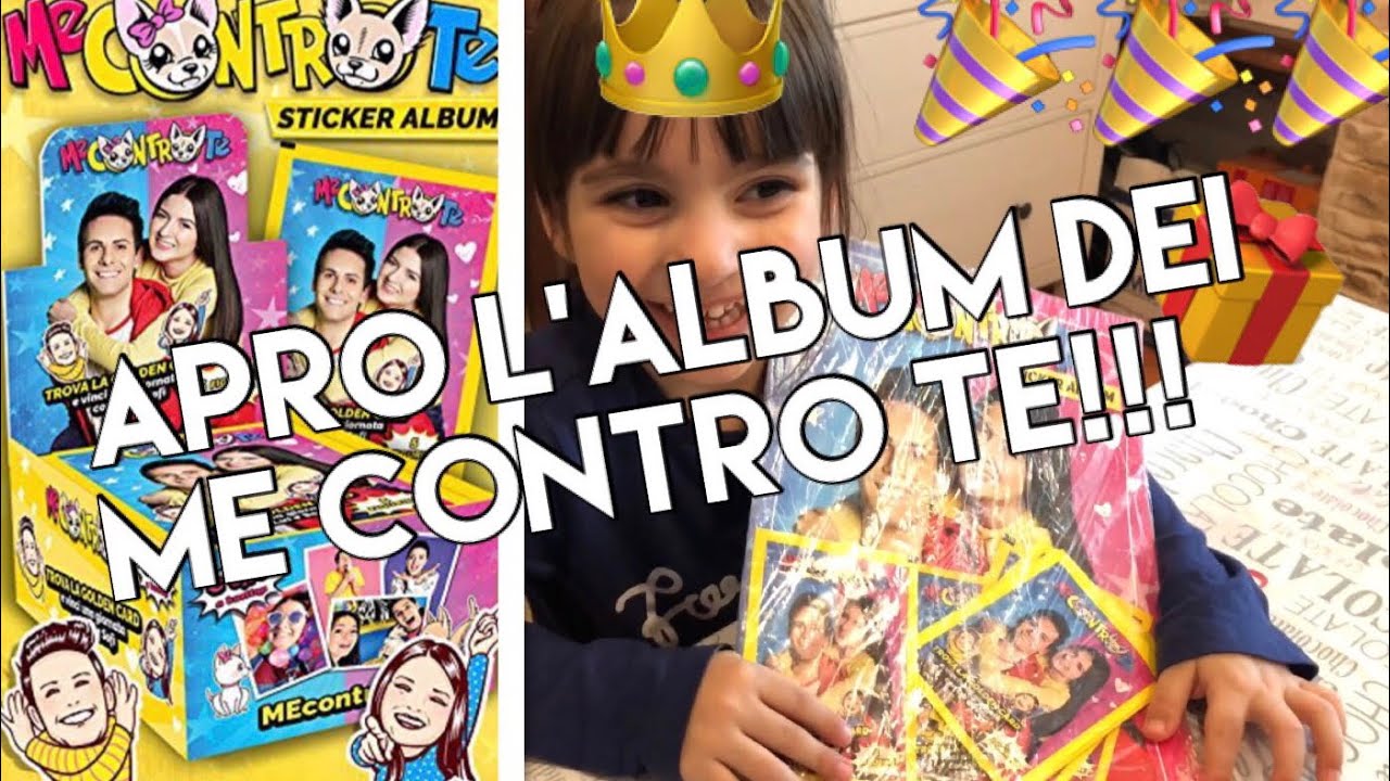 ME CONTRO TE - APRIAMO L’ ALBUM + 7 BUSTINE DI FIGURINE - YouTube