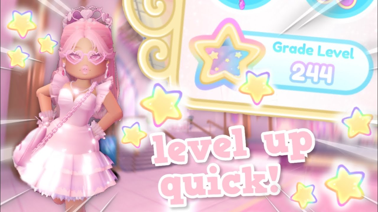 my LEVELLING UP ROUTINE in royale high - YouTube