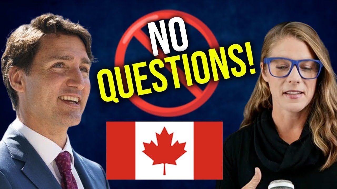 NO QUESTIONS! Trudeau staff tells reporters || Clyde Do Something - YouTube