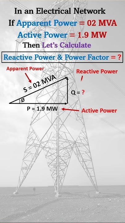 Power Factor Calculation | Reactive Power Calculation Formula ...